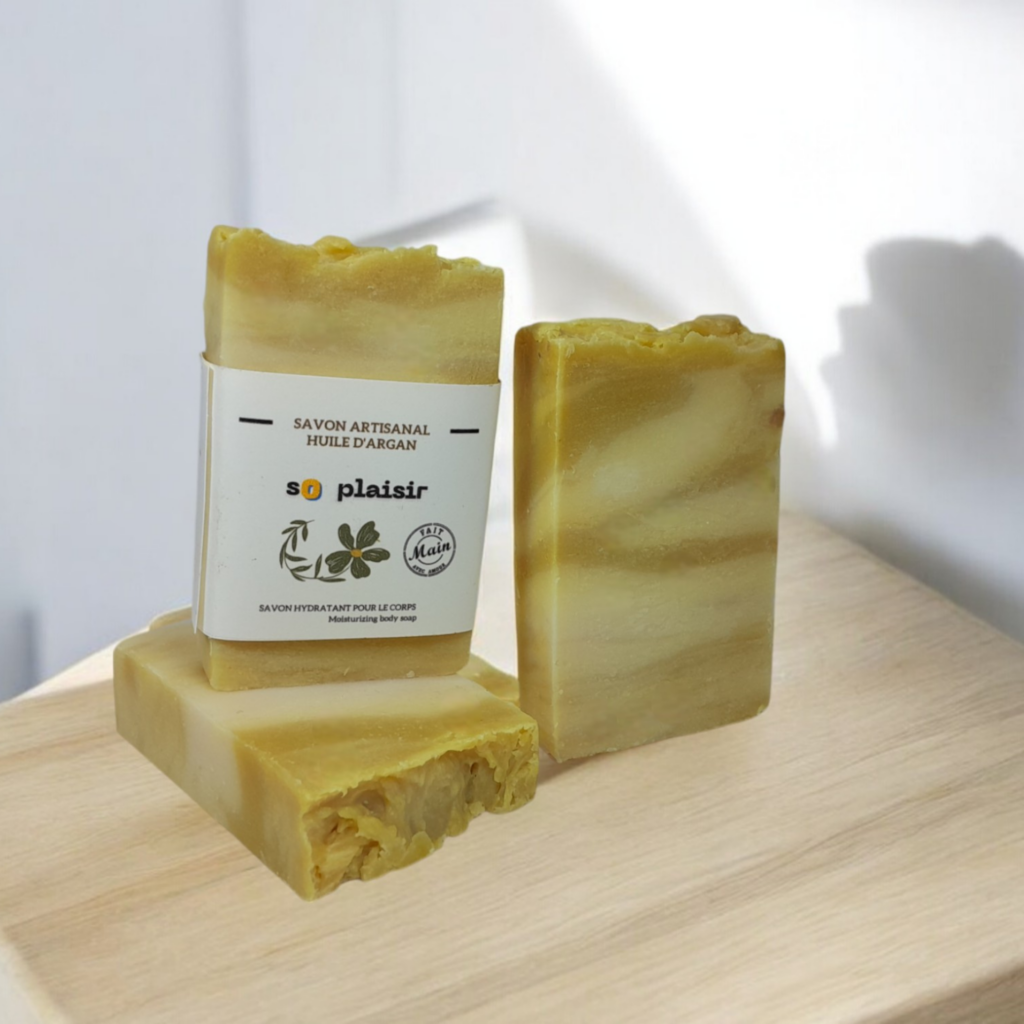 Savon Artisanal - Huile d'Argan - savons sO plaisir